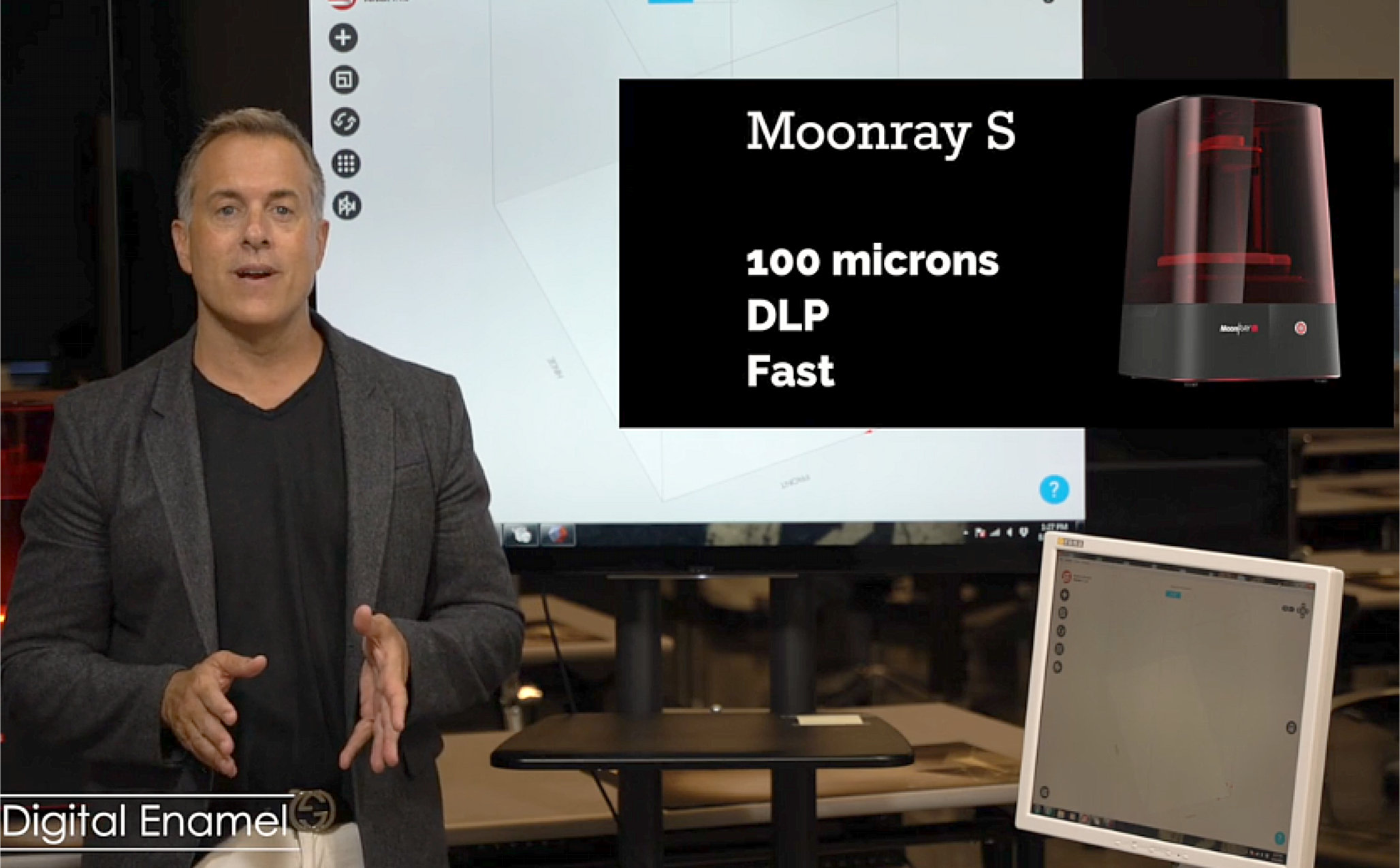 Dental Printing with the MoonRay S - Digital Enamel